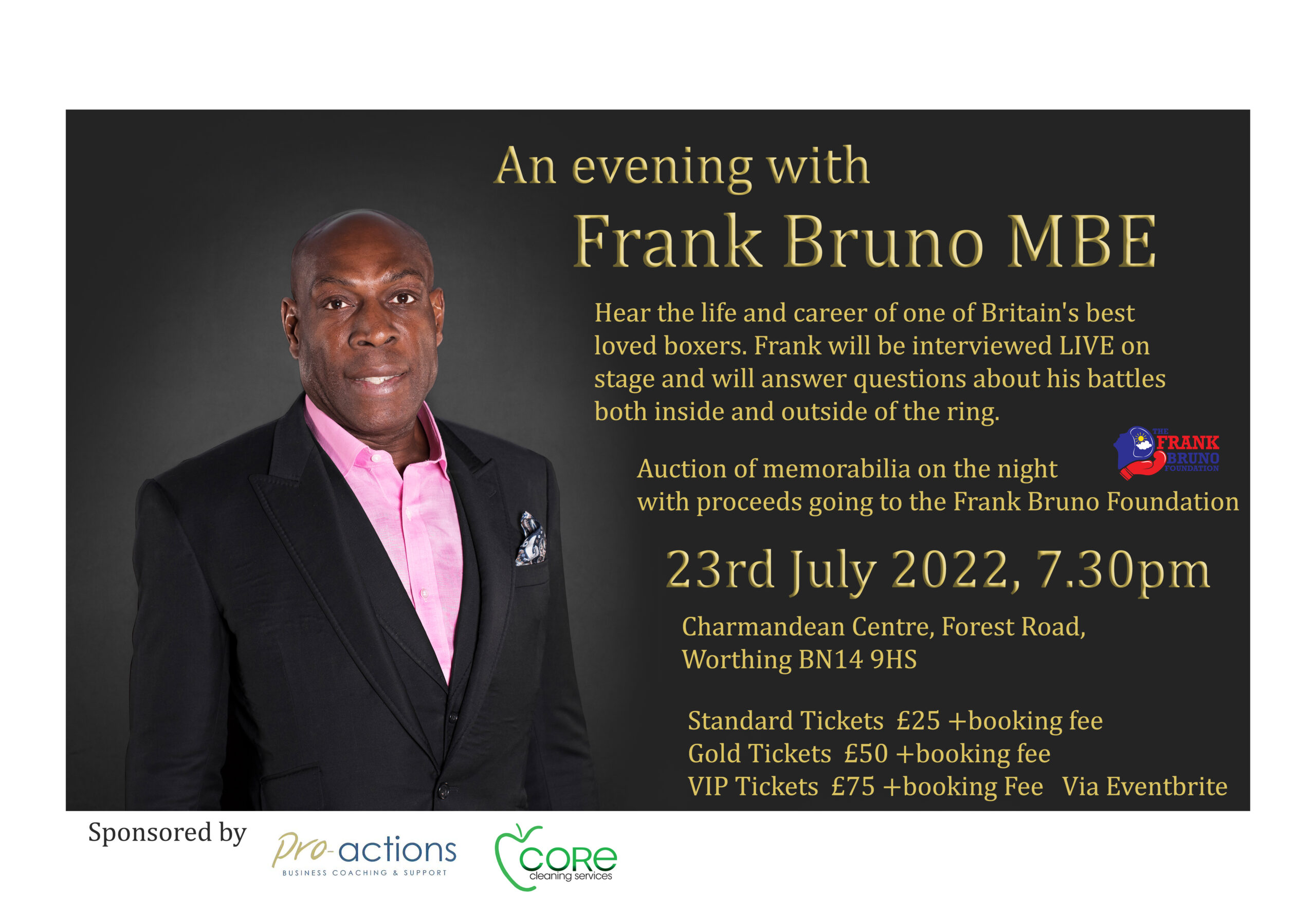 Bruno flyer July22 - The Charmandean Centre